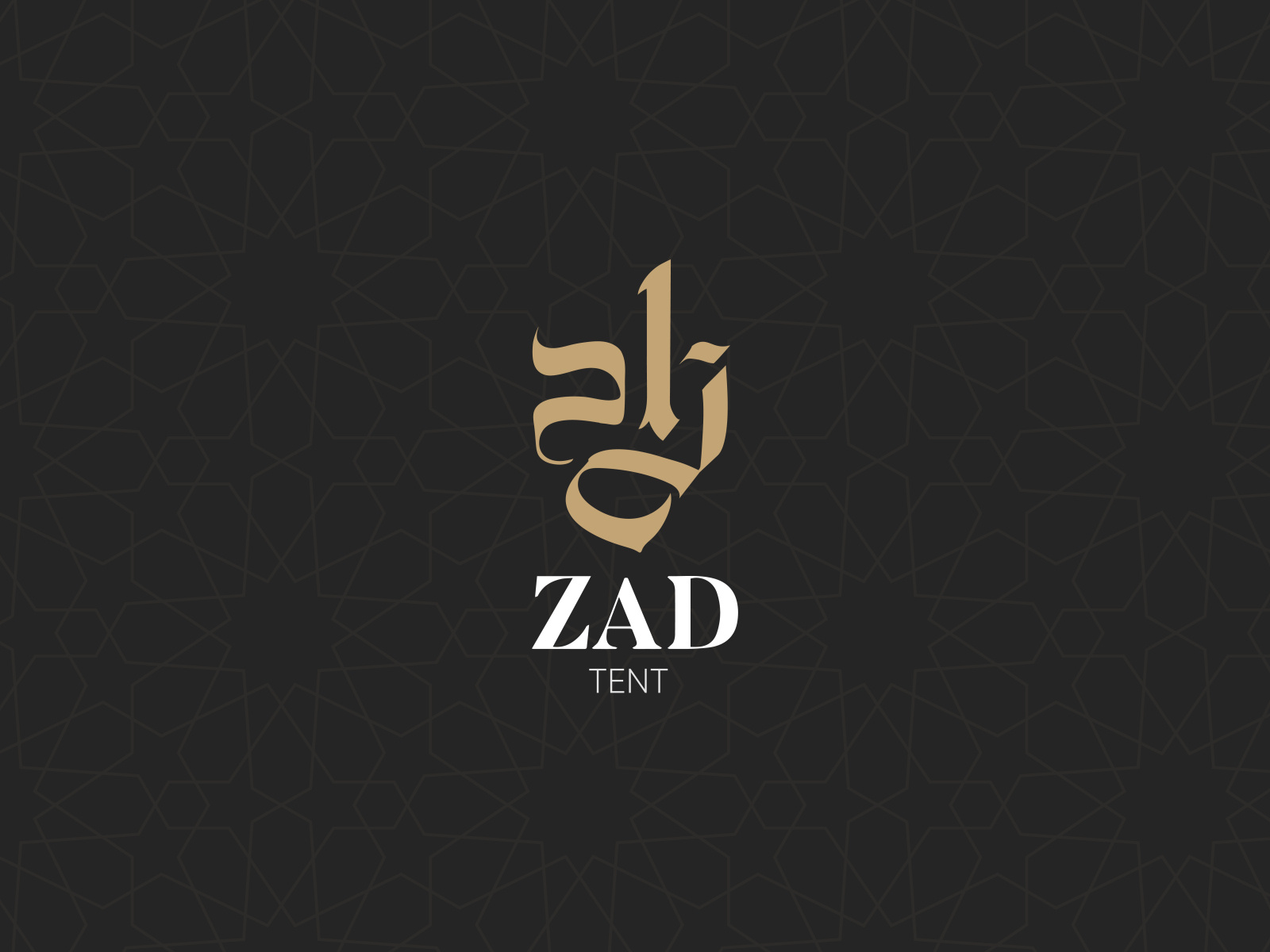 ZAD TENT Logo by Elshrbeny on Dribbble