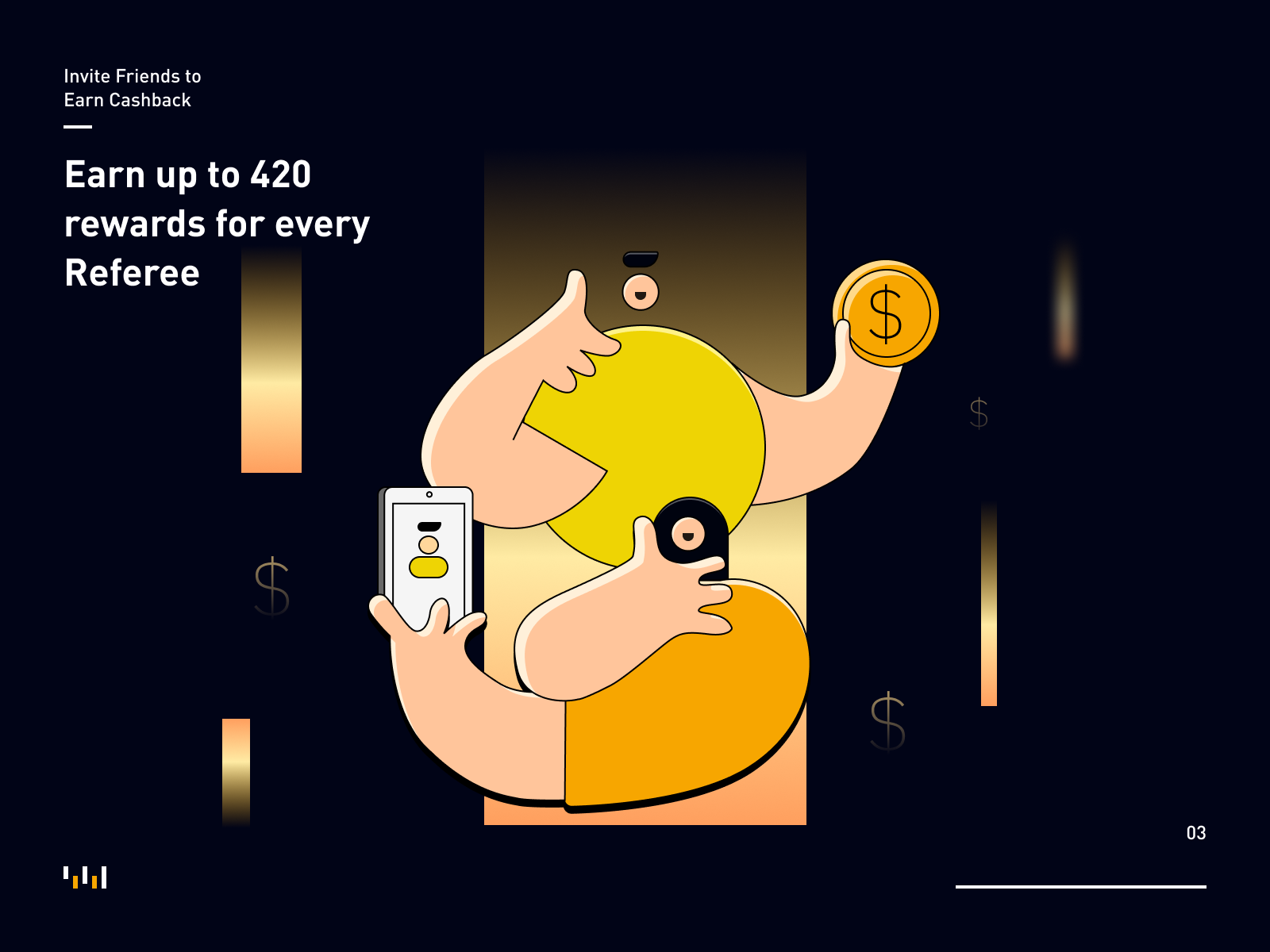 Invite Friends to Earn Cashback2 by wudibaobao on Dribbble