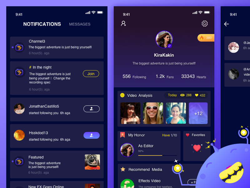 Personal Center by wudibaobao on Dribbble