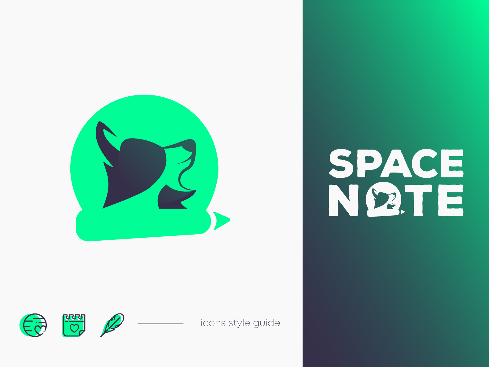 SpaceNote by Tsvetelina Stoynova on Dribbble