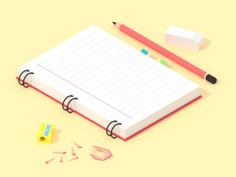 Notebook by Sorin Covor on Dribbble