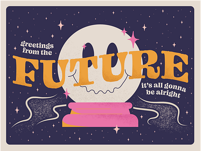 Greetings From The Future by Livia Soong on Dribbble