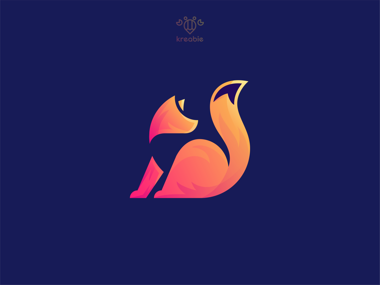 Fox by Kreabie on Dribbble