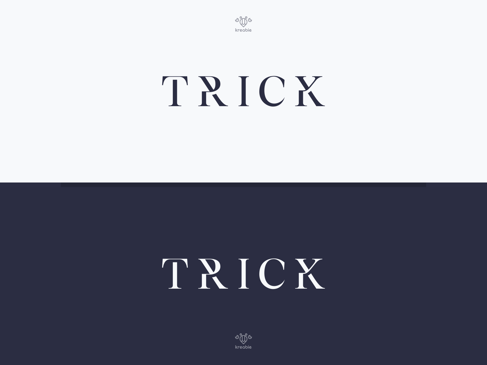 TRICK - LOGOTYPE by Kreabie on Dribbble