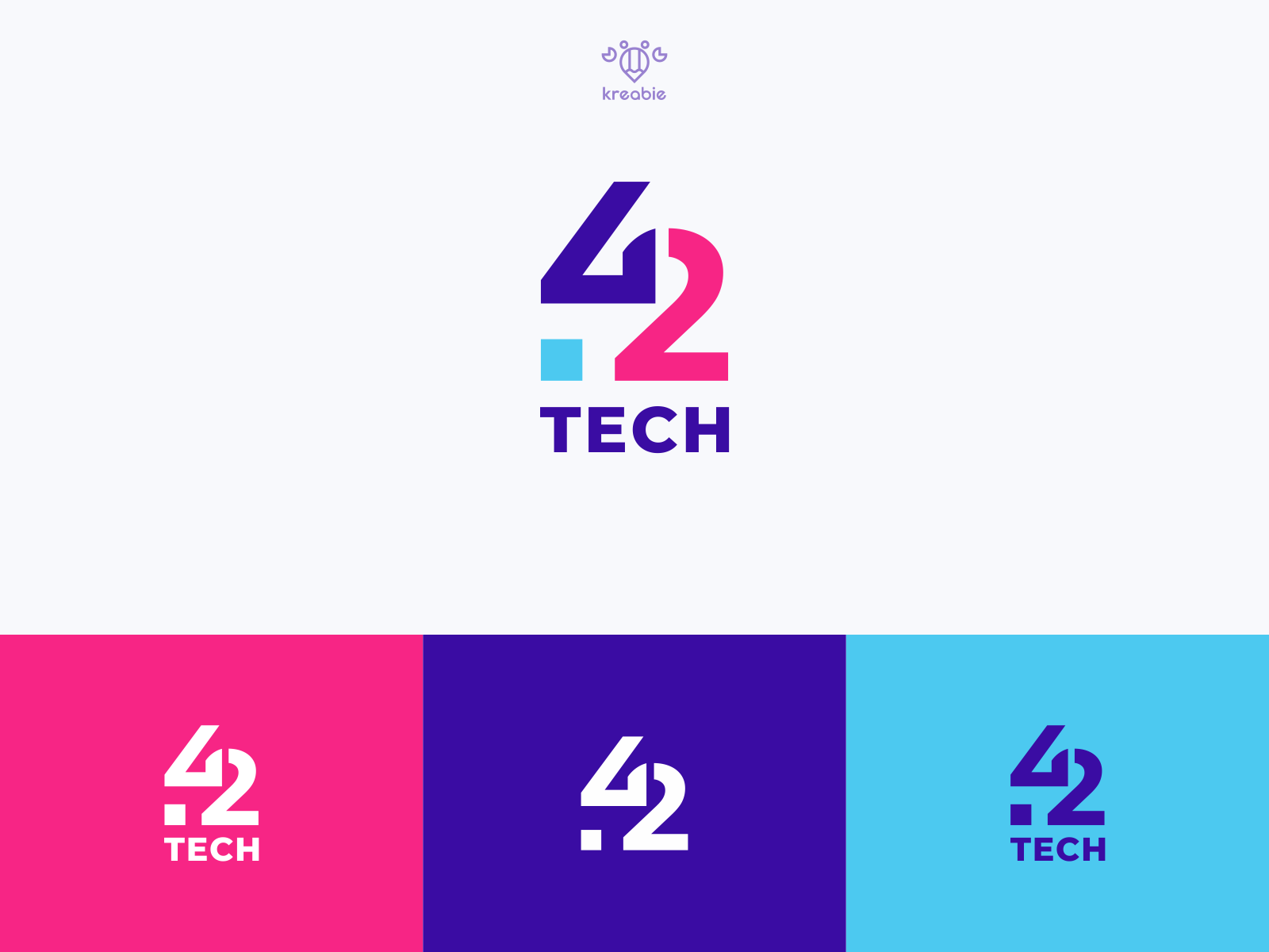 42 TECH - LOGO DESIGN by Kreabie on Dribbble
