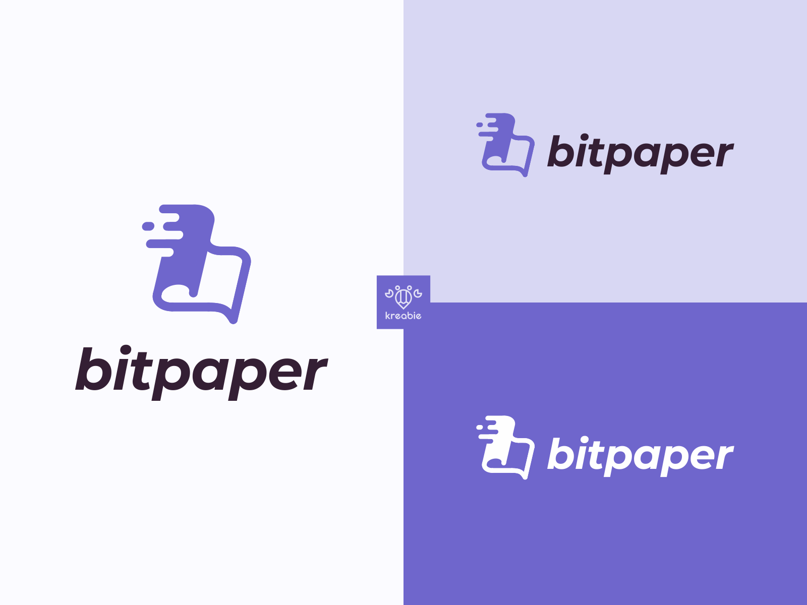 bitpaper - Logo design by Kreabie on Dribbble