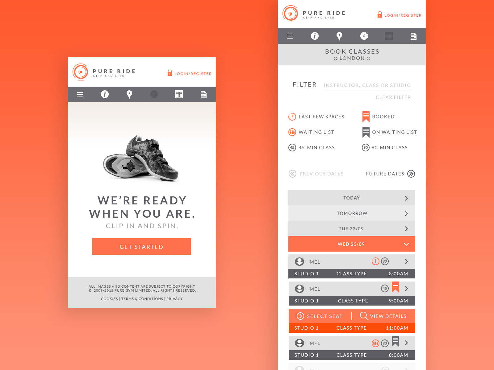 Pure Ride Site Design by Jordan Memari on Dribbble