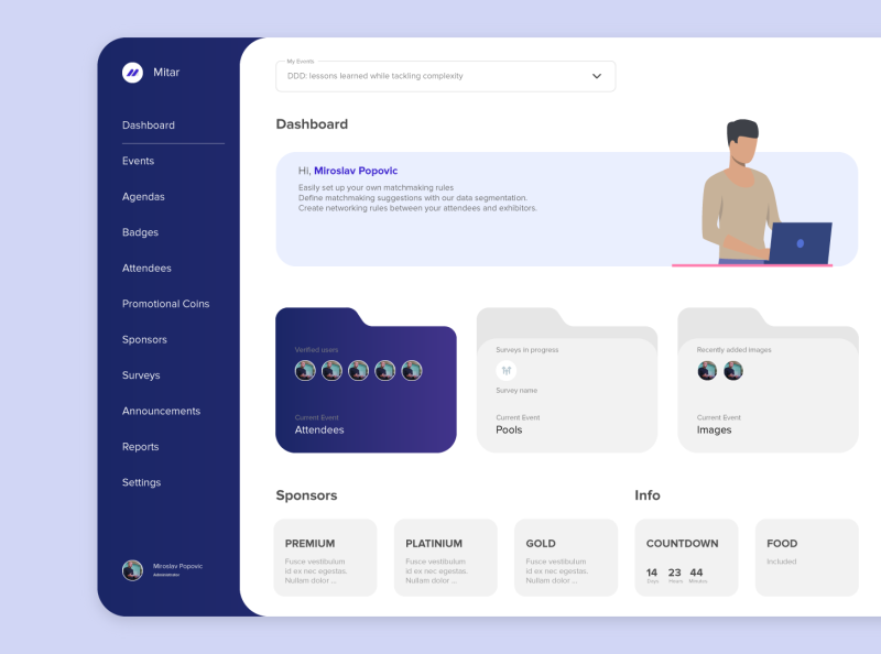 Mitar by Nukleus on Dribbble
