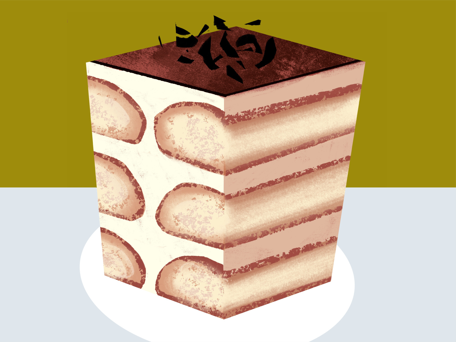 Tiramisu by Drew Bardana on Dribbble