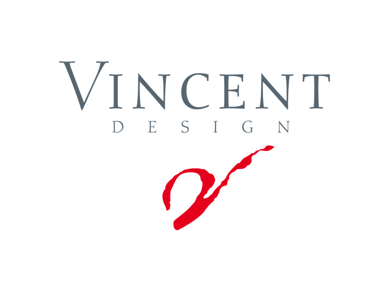 Vincent Design logo by Istvan Vincze on Dribbble