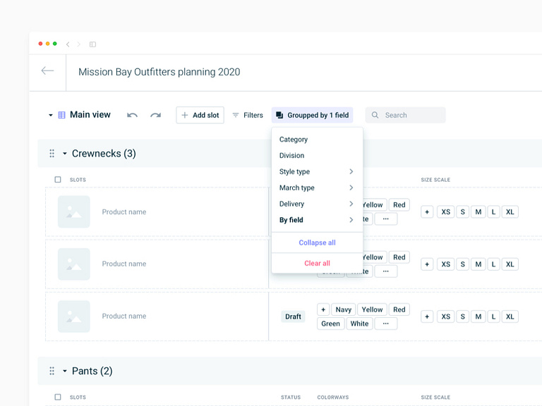 Product planning (SaaS web app) by Alex Gilev on Dribbble