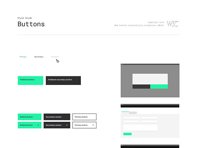 SaaS Web App Design System - Buttons by Alex Gilev on Dribbble