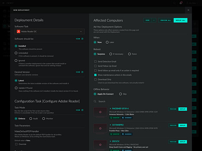 Remote Software setup - Web app by Alex Gilev on Dribbble