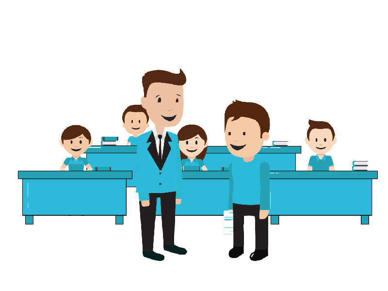 Student Teacher Class Room by Mukesh Kanvadiya on Dribbble