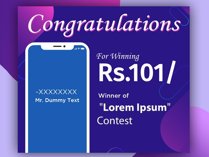 #Congratulations #Banner by Lead UI/UX Designer on Dribbble