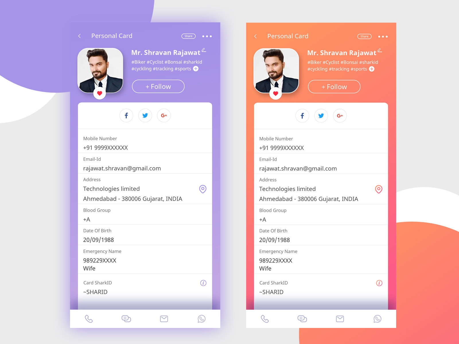 Dribbble - profile-screen01.jpg by Lead UI/UX Designer