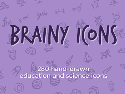 Brainy Icons by Hatchers on Dribbble