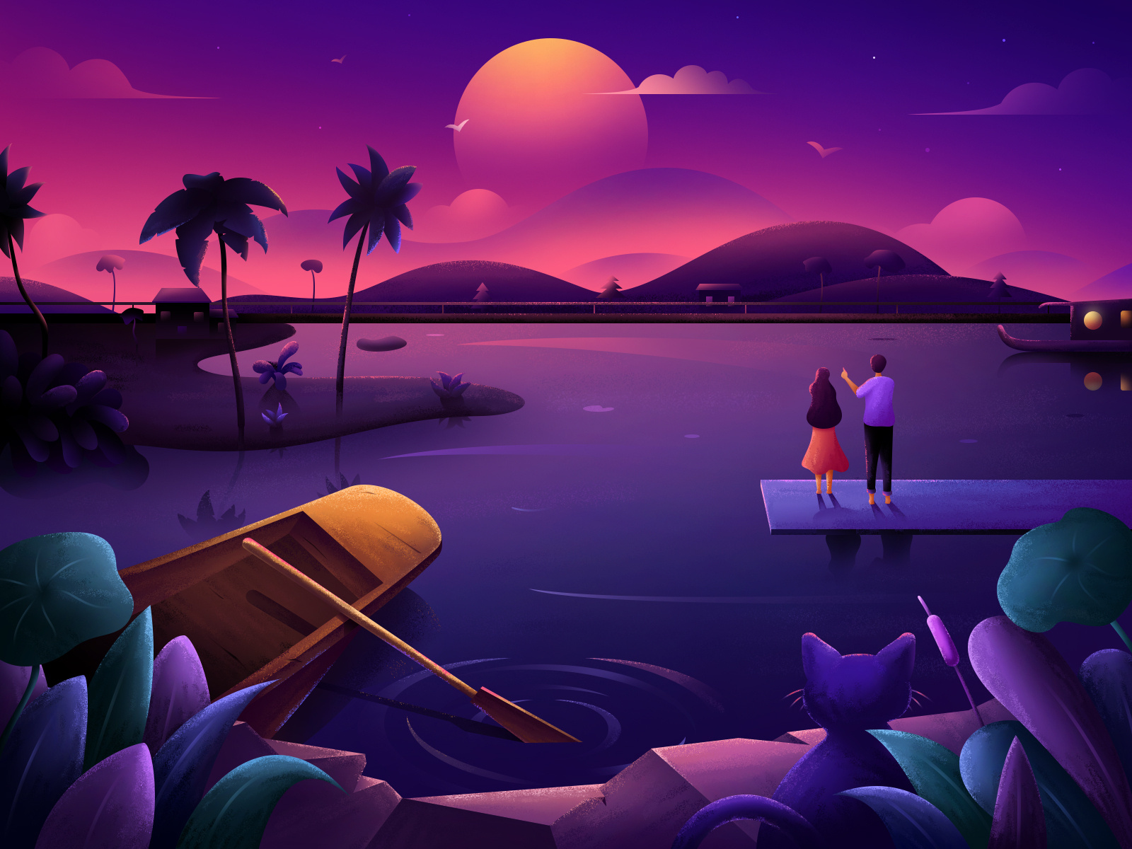 Scenery by Arvin on Dribbble
