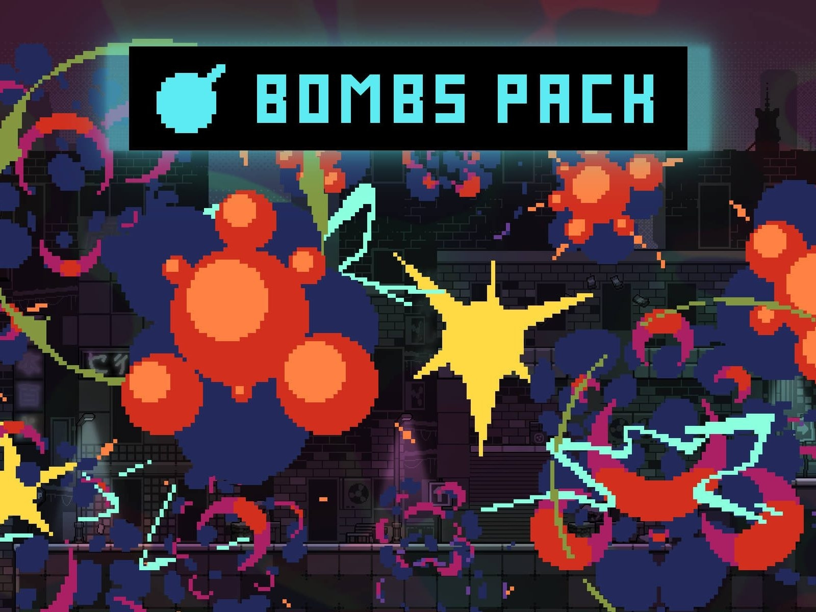 Bombs and Explosions Pixel Art Set by 2D Game Assets on Dribbble