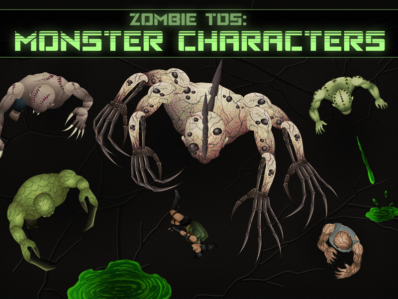 TDS: Monster Characters by 2D Game Assets on Dribbble