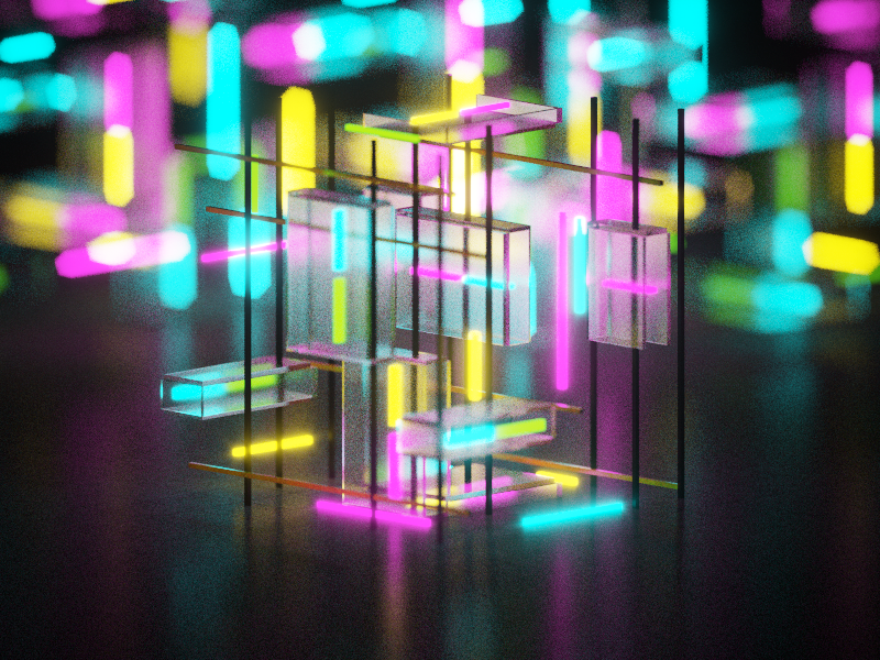 Glass Lights by Paul Riehle on Dribbble