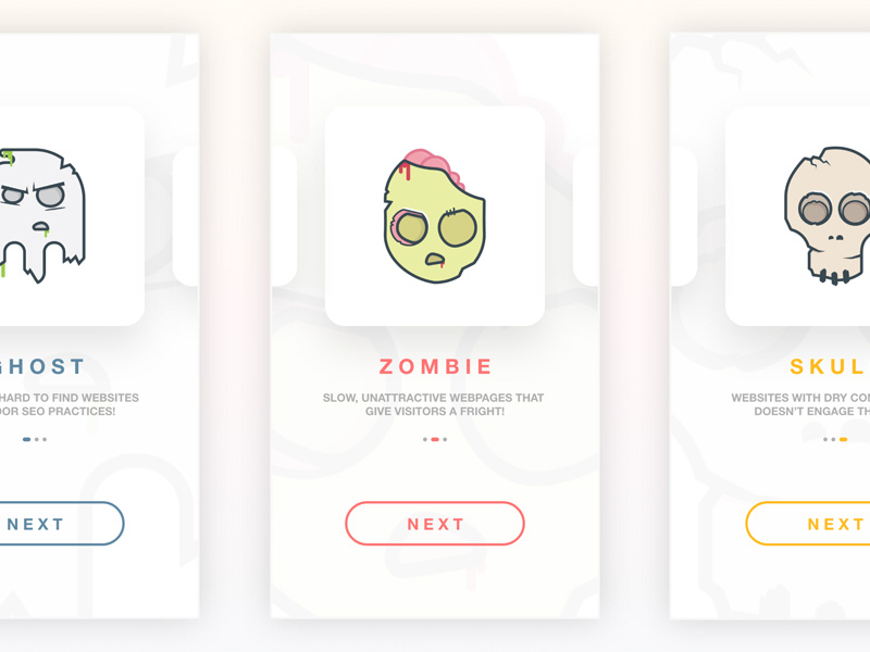 Campaign UI by Curtis Lee on Dribbble