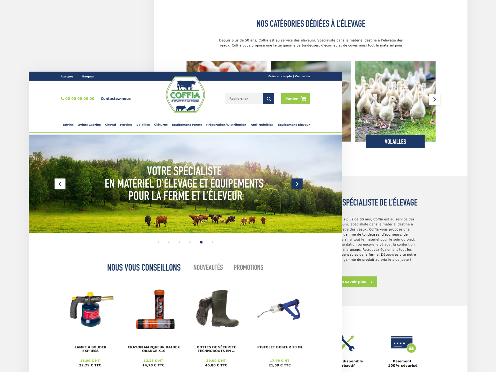 Client Home Page Redesign by Elodie on Dribbble