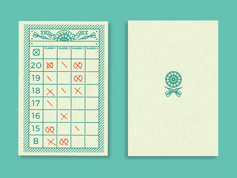 Cricket Score Card by Caleb Costelle on Dribbble