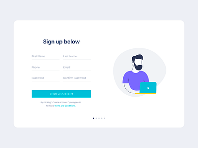 Onboarding Screens by Bipin Balan for Stead on Dribbble