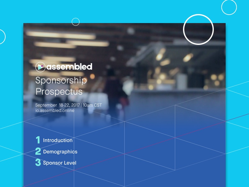Video Background Prospectus by Chris Cannon for Colourful on Dribbble
