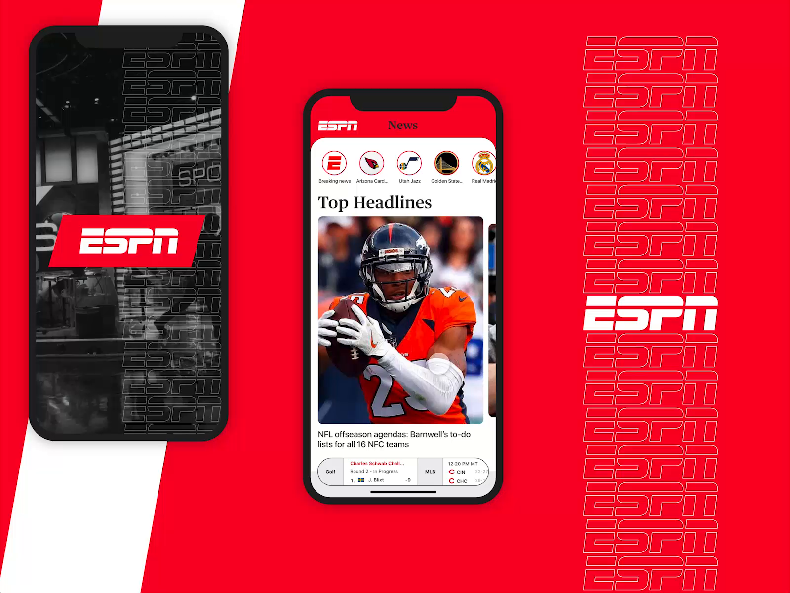 #DesignAnExperience - ESPN App by Chris Cannon on Dribbble