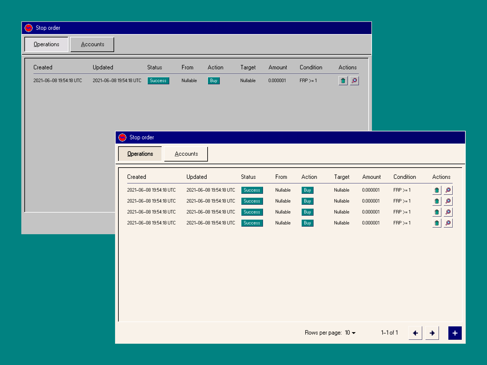 Stop order by Andrey Sobolev on Dribbble