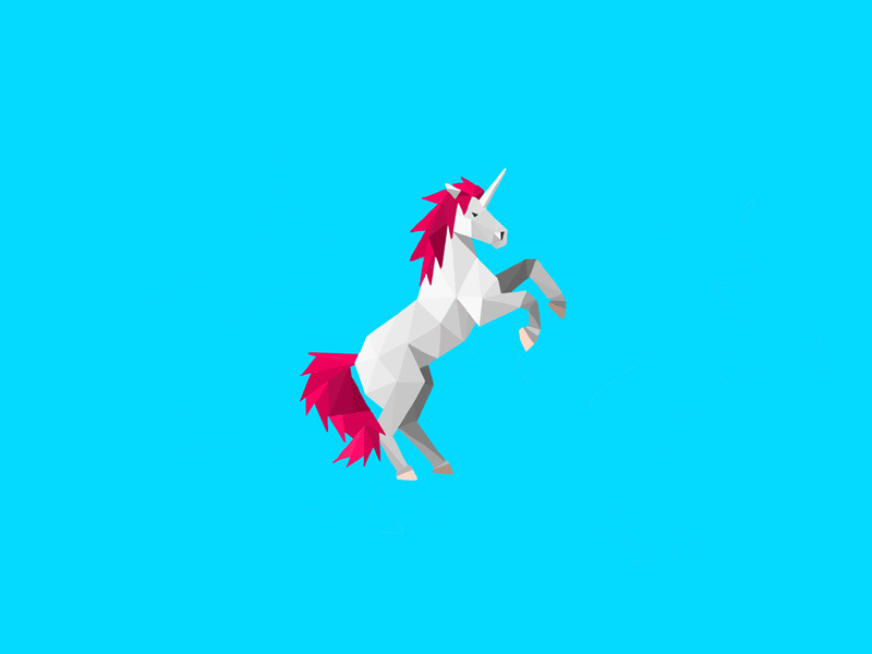 Unicorn by Amanda Donovan on Dribbble