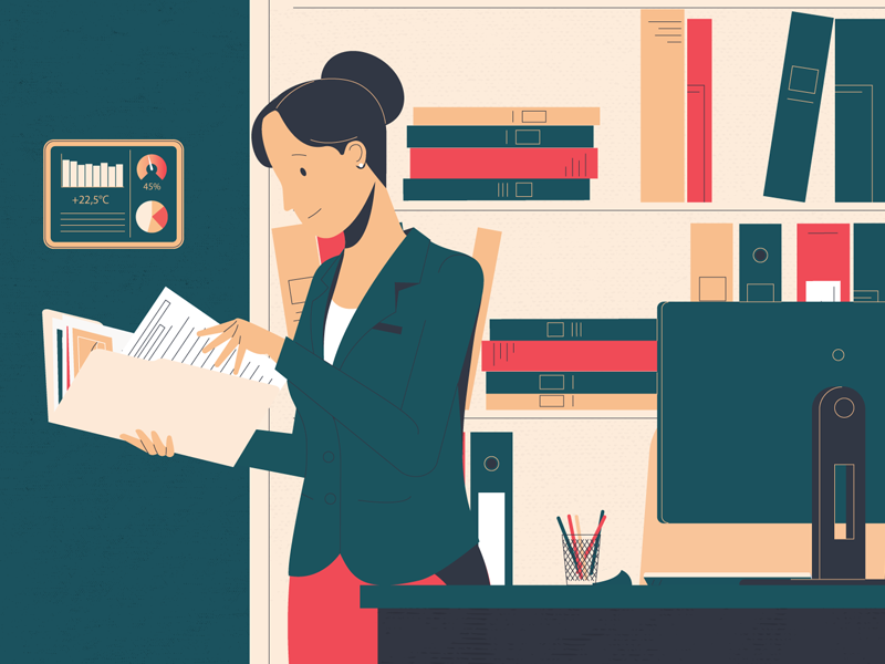 Office Manager by XPLAI on Dribbble