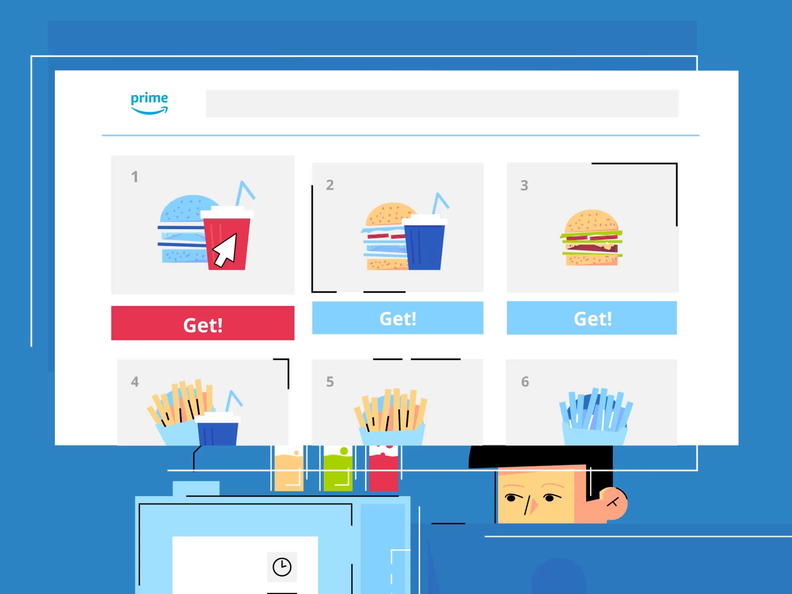 Amazon Prime 3D Food Printer by XPLAI on Dribbble