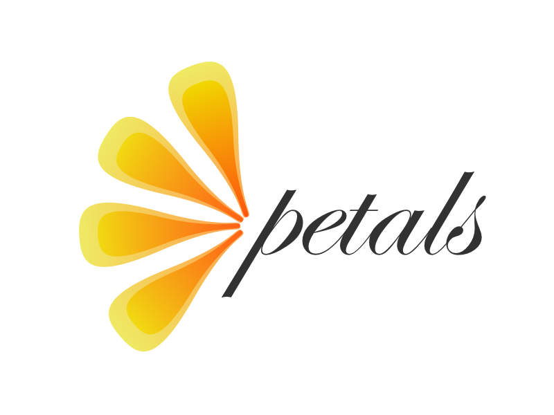 Petals Logo by gr_creatives on Dribbble