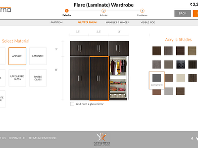 Eterna - Customize your wardrobe by f1studioz on Dribbble