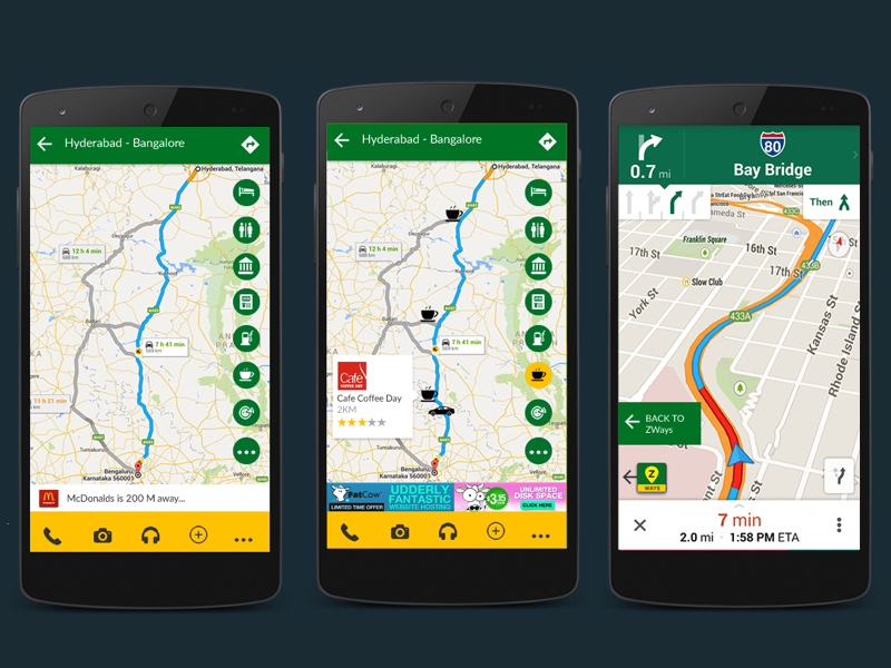 Travel Companion App | Map Interaction by f1studioz on Dribbble