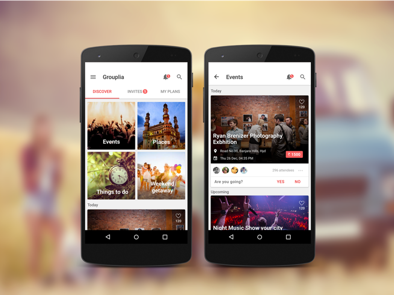 Discover Activities & Events Mobile App by f1studioz on Dribbble