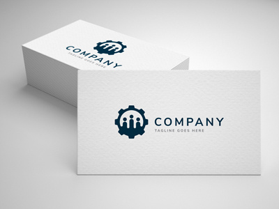 teamwork logo template by Monica on Dribbble