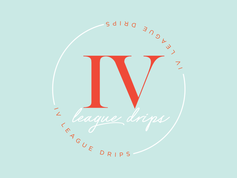IV League Drips Logo by Rizwan Babar on Dribbble