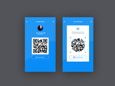 QR Scan and Show by Souris on Dribbble
