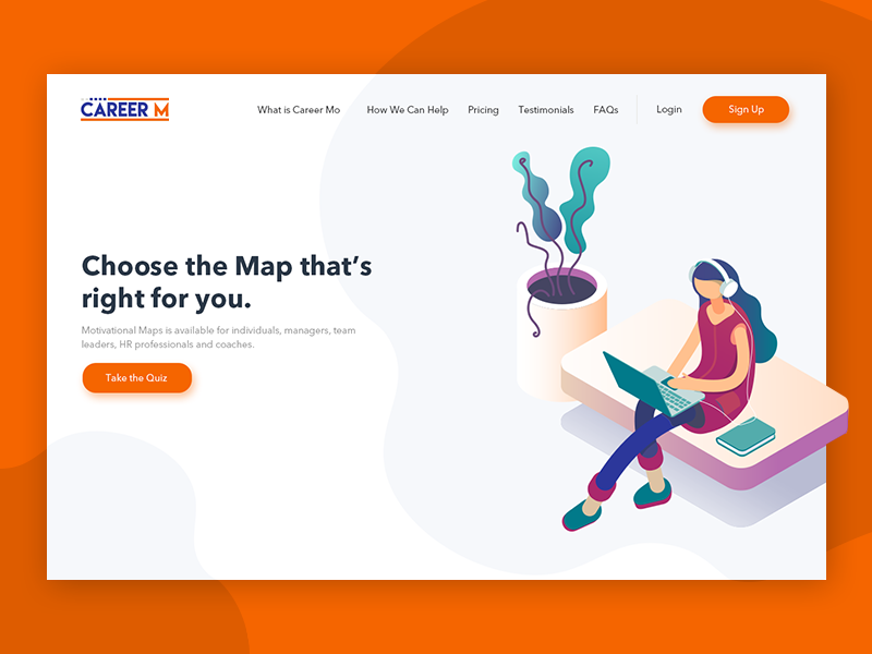 Career M - WIP by Jarry Abbas on Dribbble