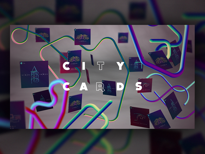 CITY CARDS by 7ORIK on Dribbble