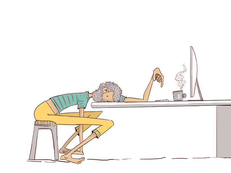 Monday Scene by Parichay Sood on Dribbble