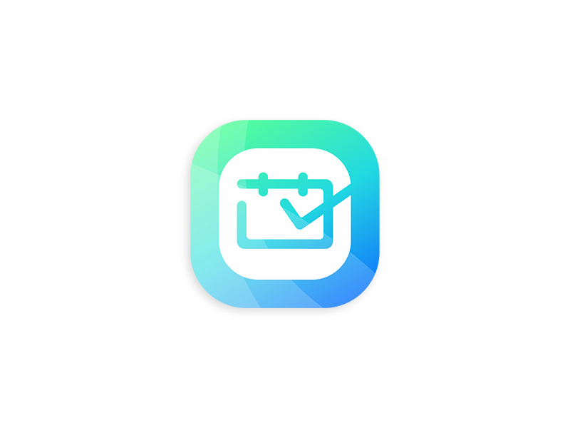 Schedule App Icon by Luka Marjanovic on Dribbble