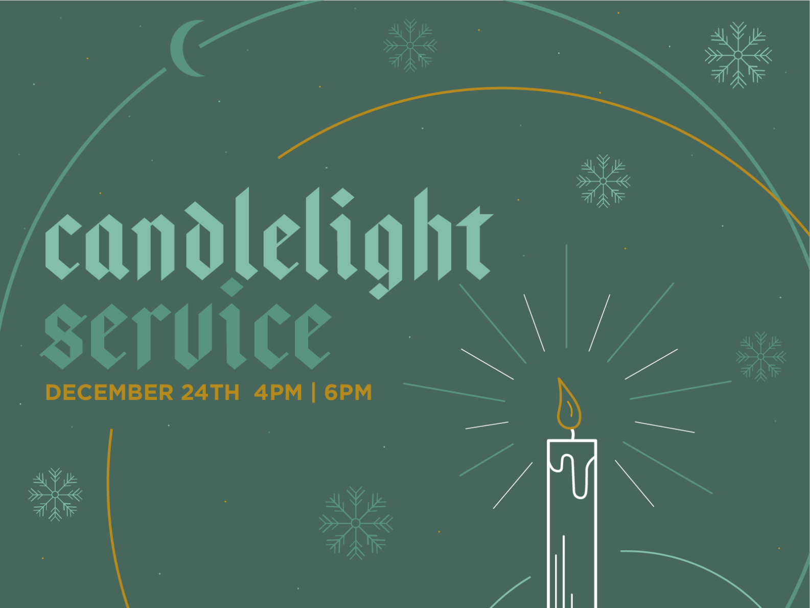 Candlelight Service by Daniel Jackson on Dribbble