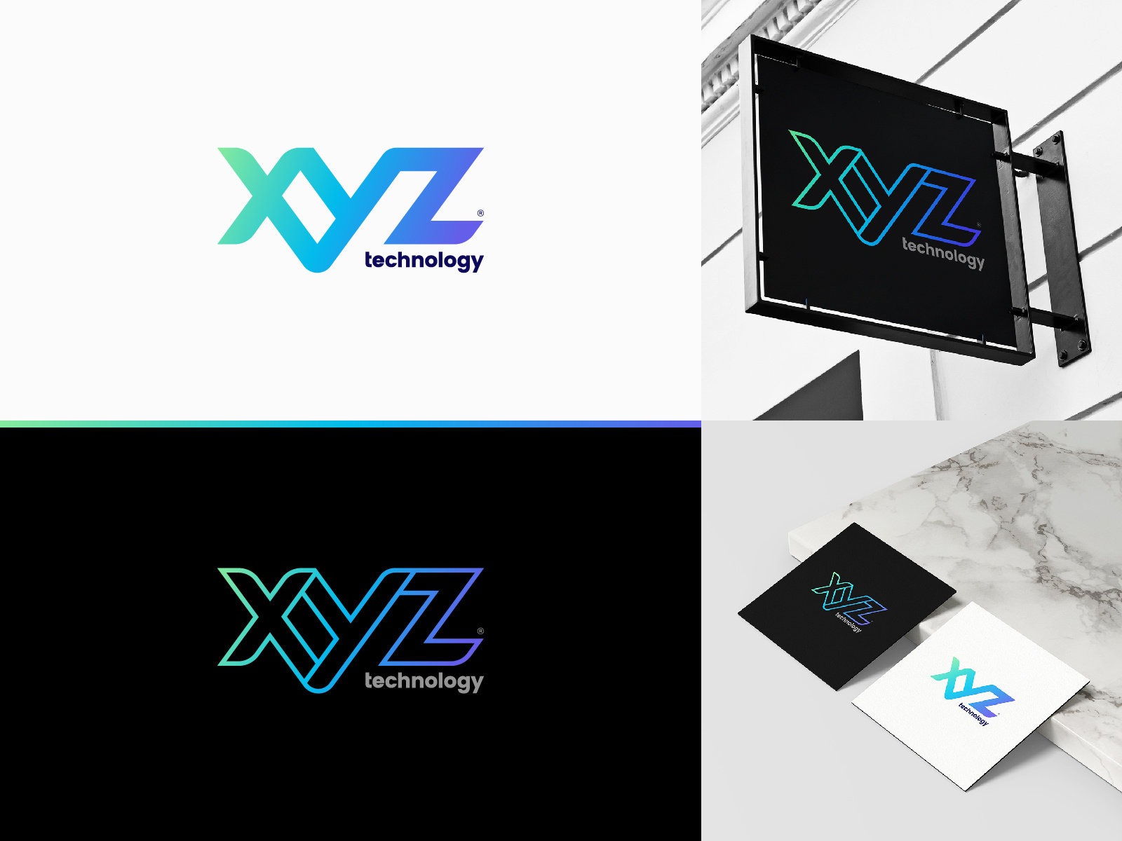 XYZ tech by RistaDesign on Dribbble