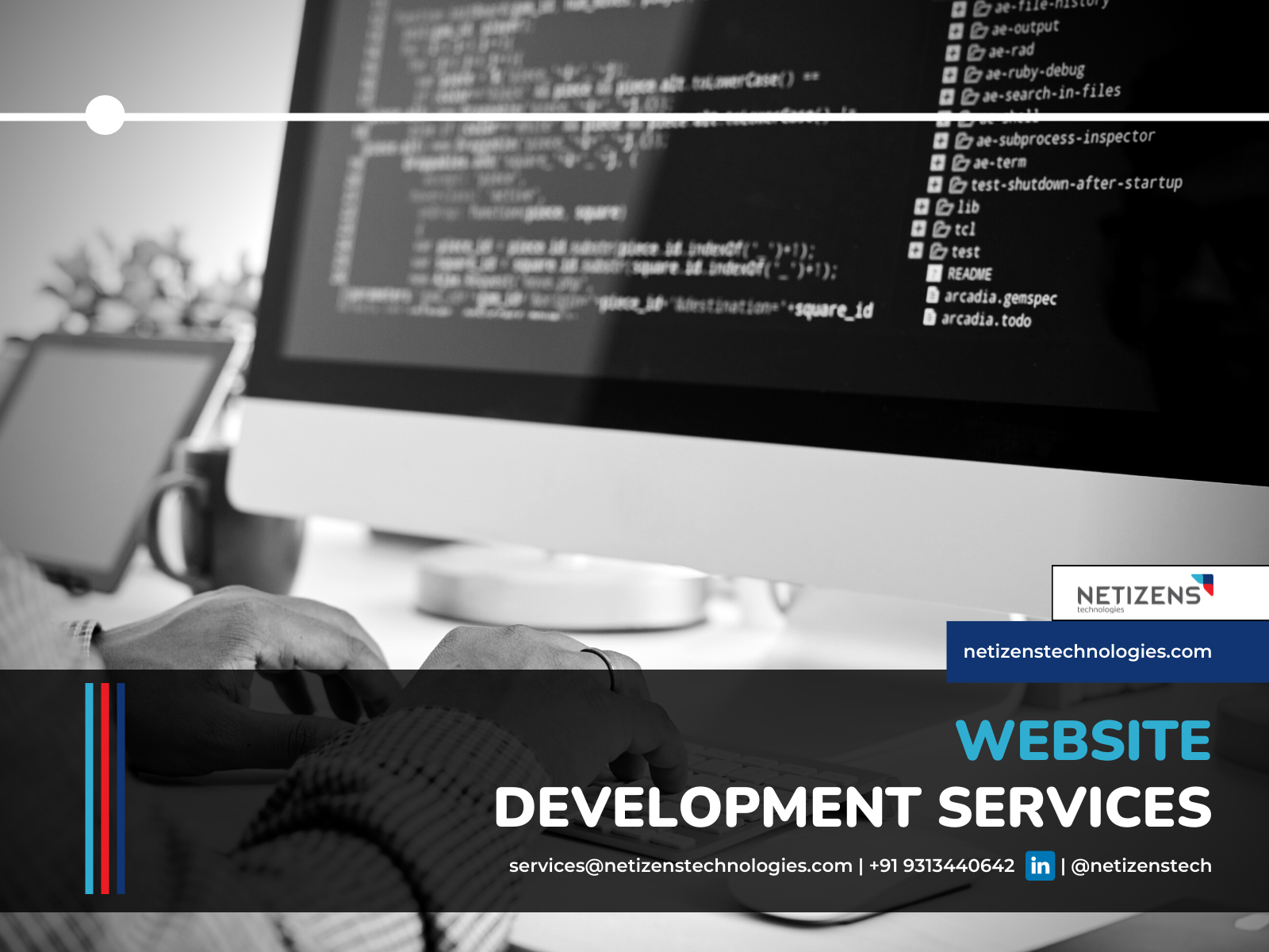 Website Development Services by Netizens Technologies on Dribbble