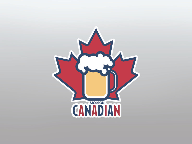 Molson Canadian by Mar I. on Dribbble